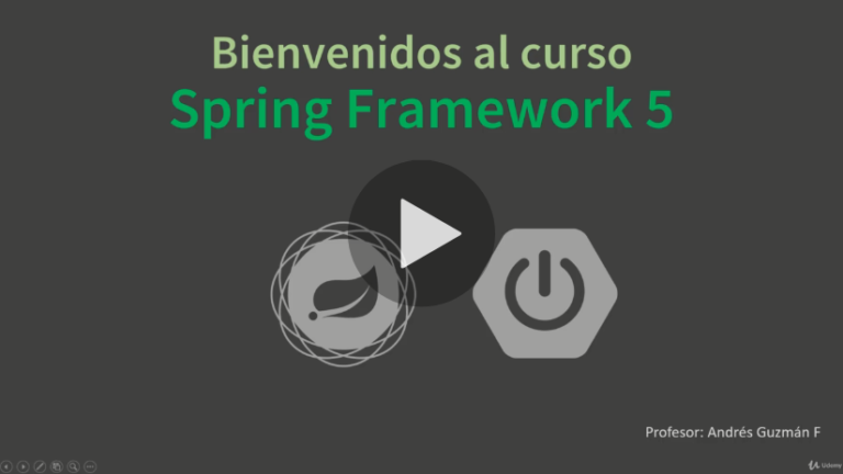 Los 5 Mejores Cursos de Spring Framework online (2024)