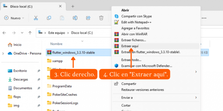¿Cómo instalar Flutter? (paso a paso)