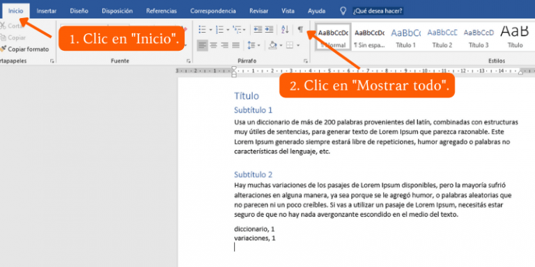 ¿Cómo hacer un índice en Word? (paso a paso)